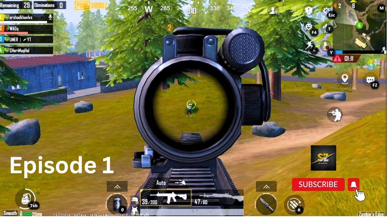 Pubg mobile for gameloop episode 01 day 1 S.Z Gaming Pubg Tips - YouTube