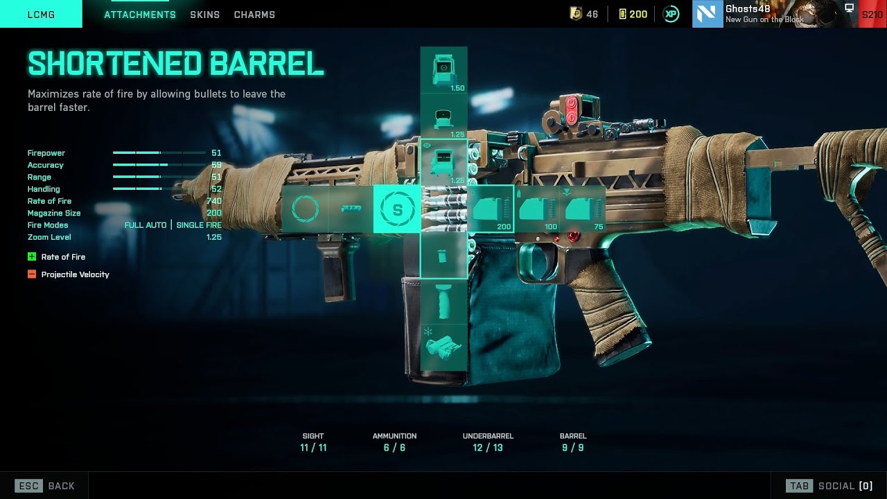 Battlefield™ 2042 : LCMG Loadout Test : Best Handling - YouTube