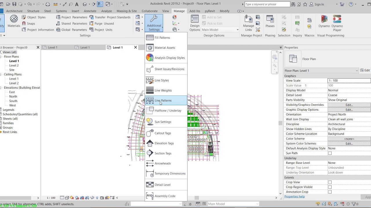 Link CAD VS Import CAD In Revit - YouTube