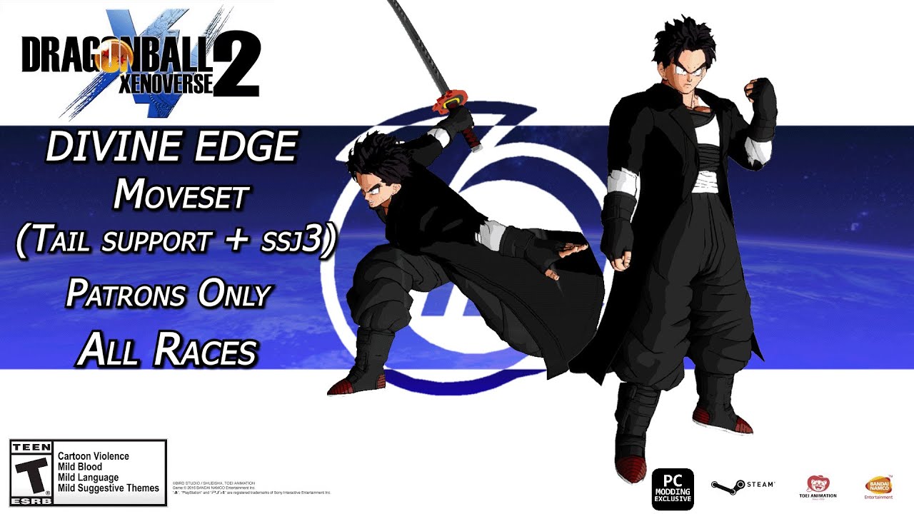DBXV2 Mods: Divine Edge Moveset - YouTube