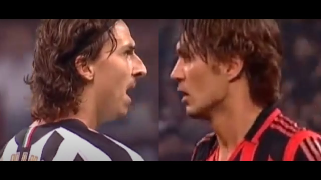 Maldini Ibrahimovic Duel | Who is Win? - YouTube