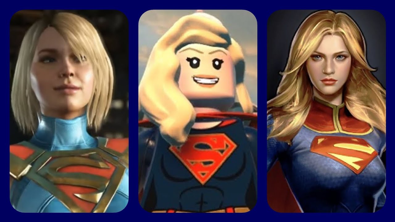 Evolution of "Supergirl" in Video Games (DC Comics) - YouTube