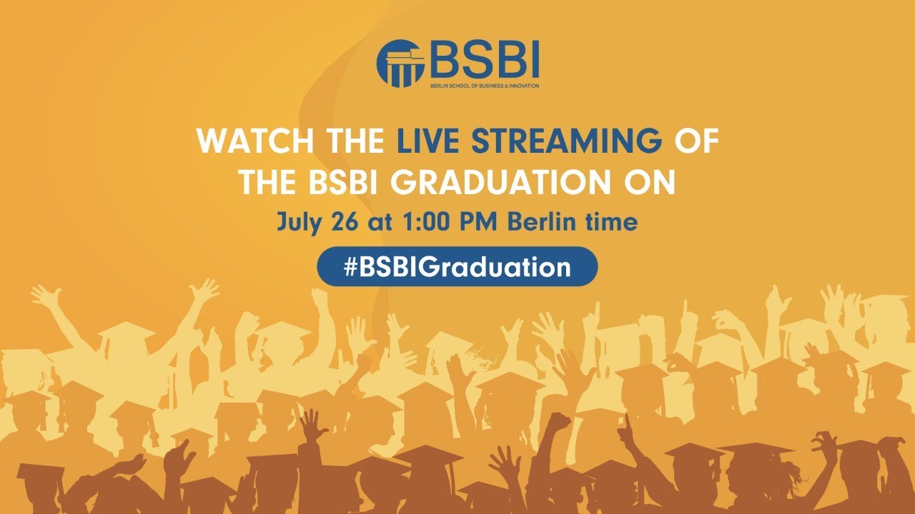 BSBI Graduation 2020/2021 - YouTube