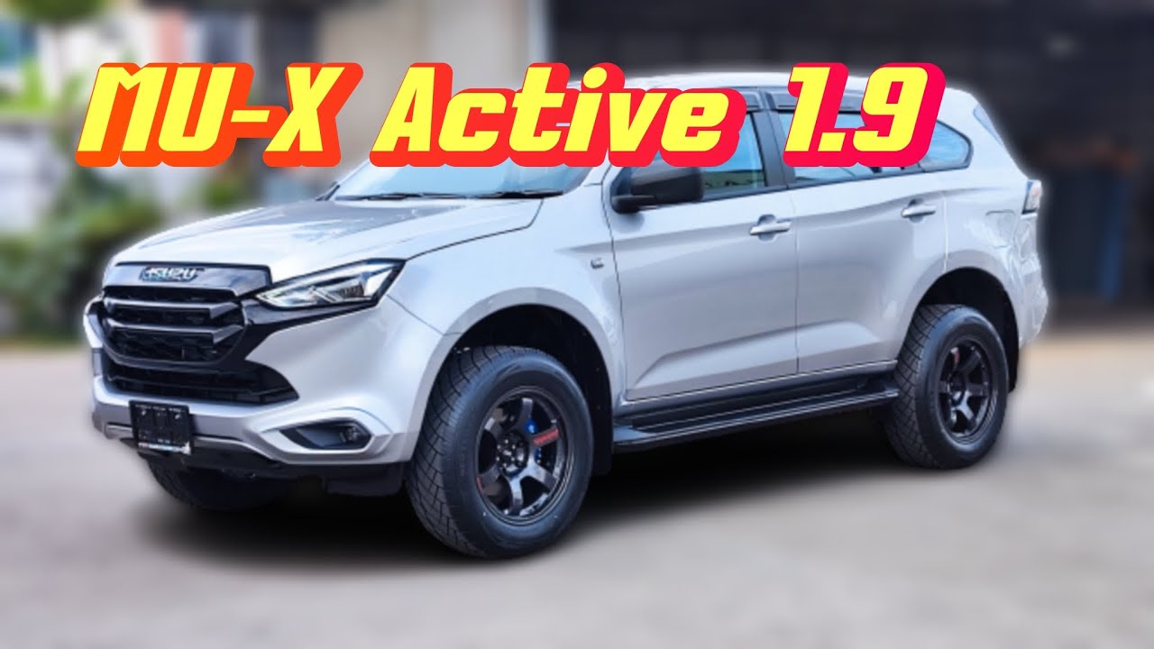 MU-X Active 1.9 แต่งเบาๆก็สวยได้ #mux 091-8156307 - YouTube