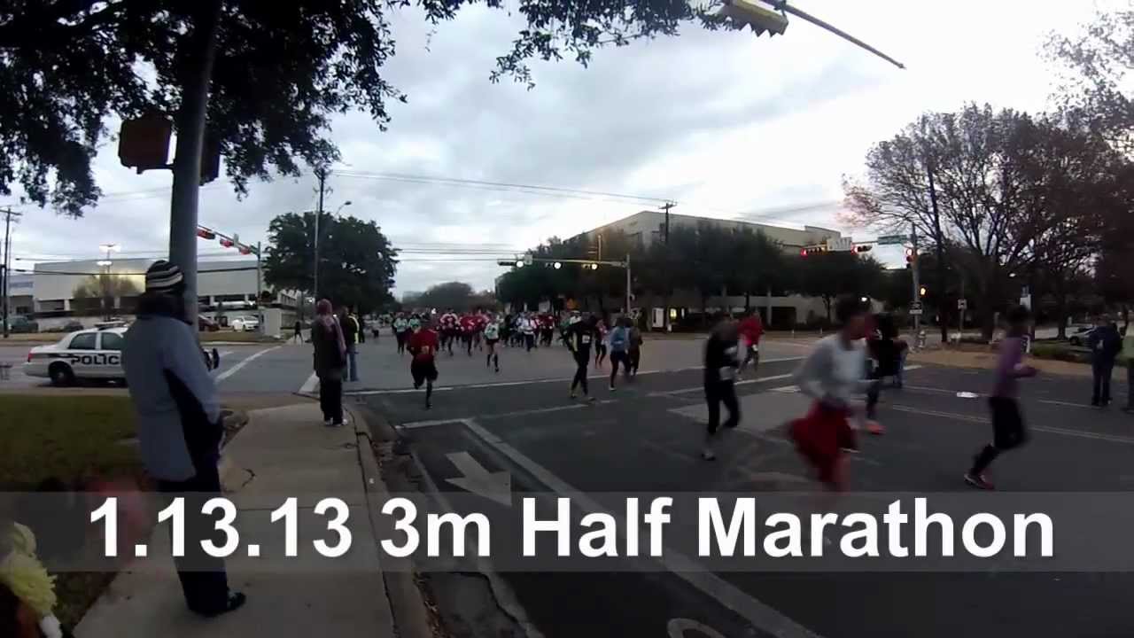 Go Brian Go at 3M half Marathon. - YouTube