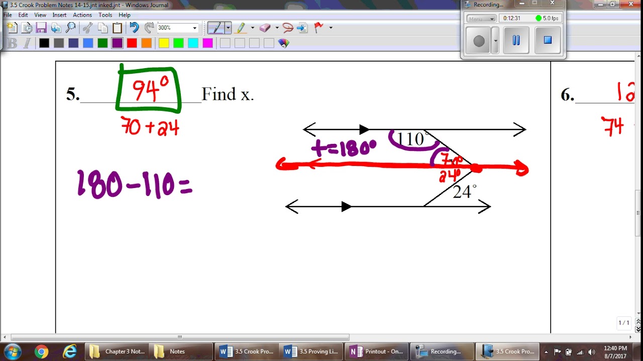 3 5 Crook Problems spanish - YouTube