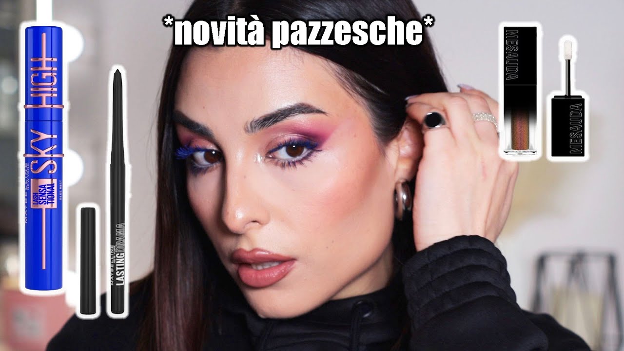 PROVO LE NOVITÀ DEL MOMENTO PER IL TRUCCO OCCHI || AMBRA JESS - YouTube