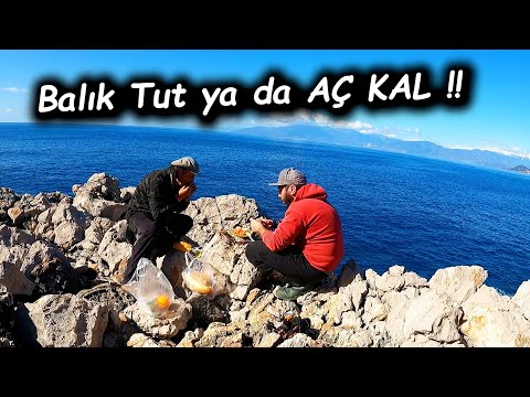 Balık Tut ya da AÇ KAL ( Catch and Cook ) !! Çullutor Reis'le 1 GÜNLÜK VLOG - Bölüm 209