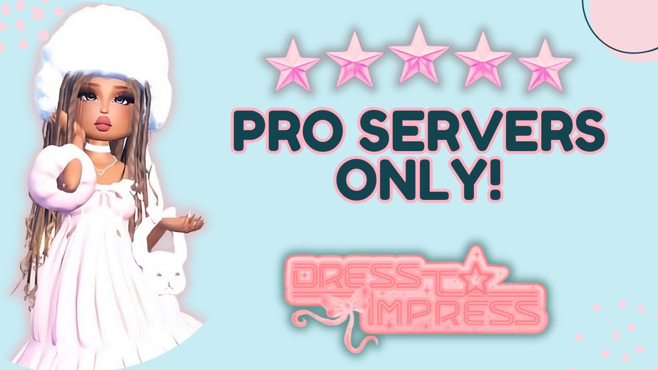 PLAYING IN *PRO SERVERS* ROBLOX DRESS TO IMPRESS! #dresstoimpress #dti ...