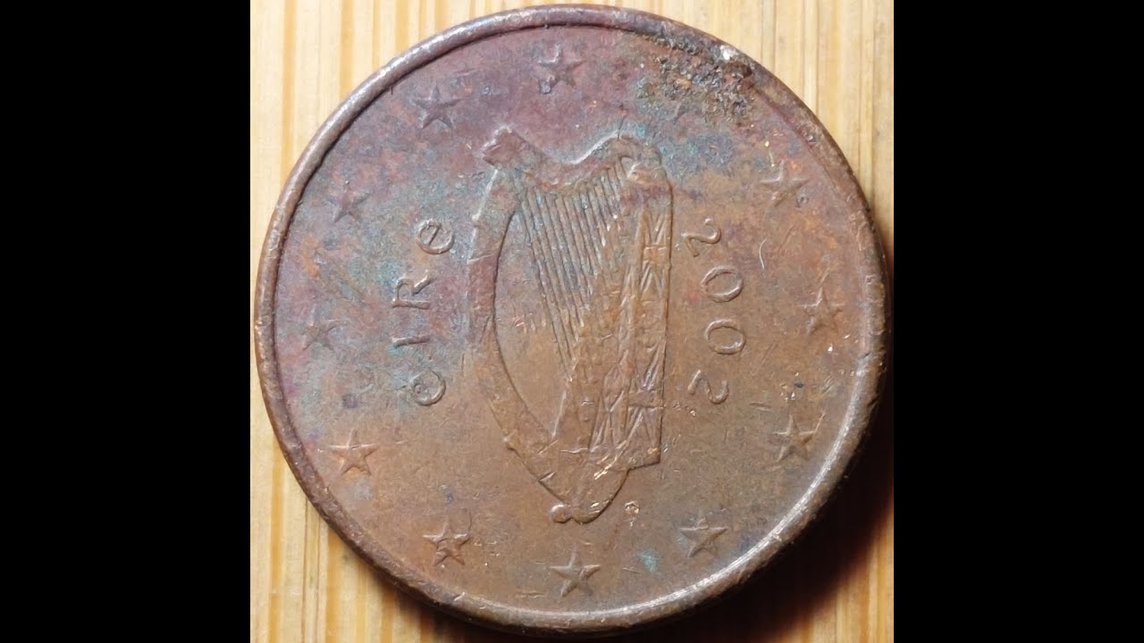 1 cent 2002 Ireland (1389) - YouTube
