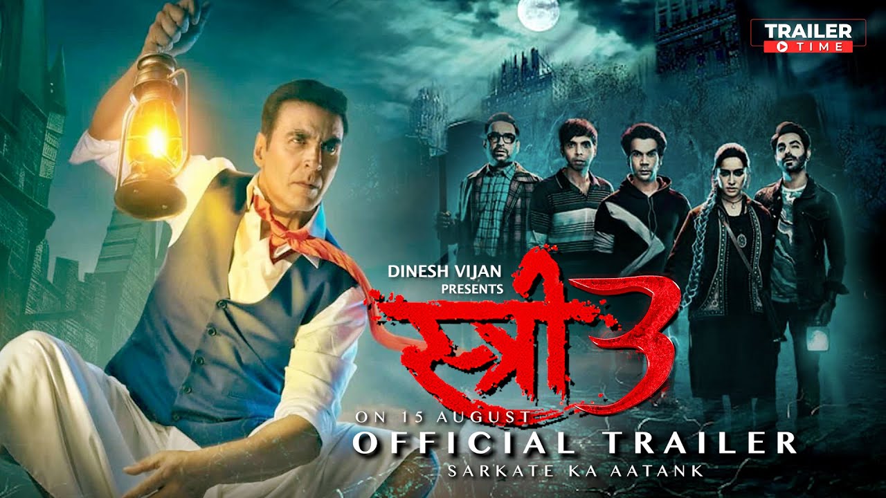 STREE 3 TRAILER 2025 | Shraddha K | Rajkummar R | Pankaj Tripathi - YouTube