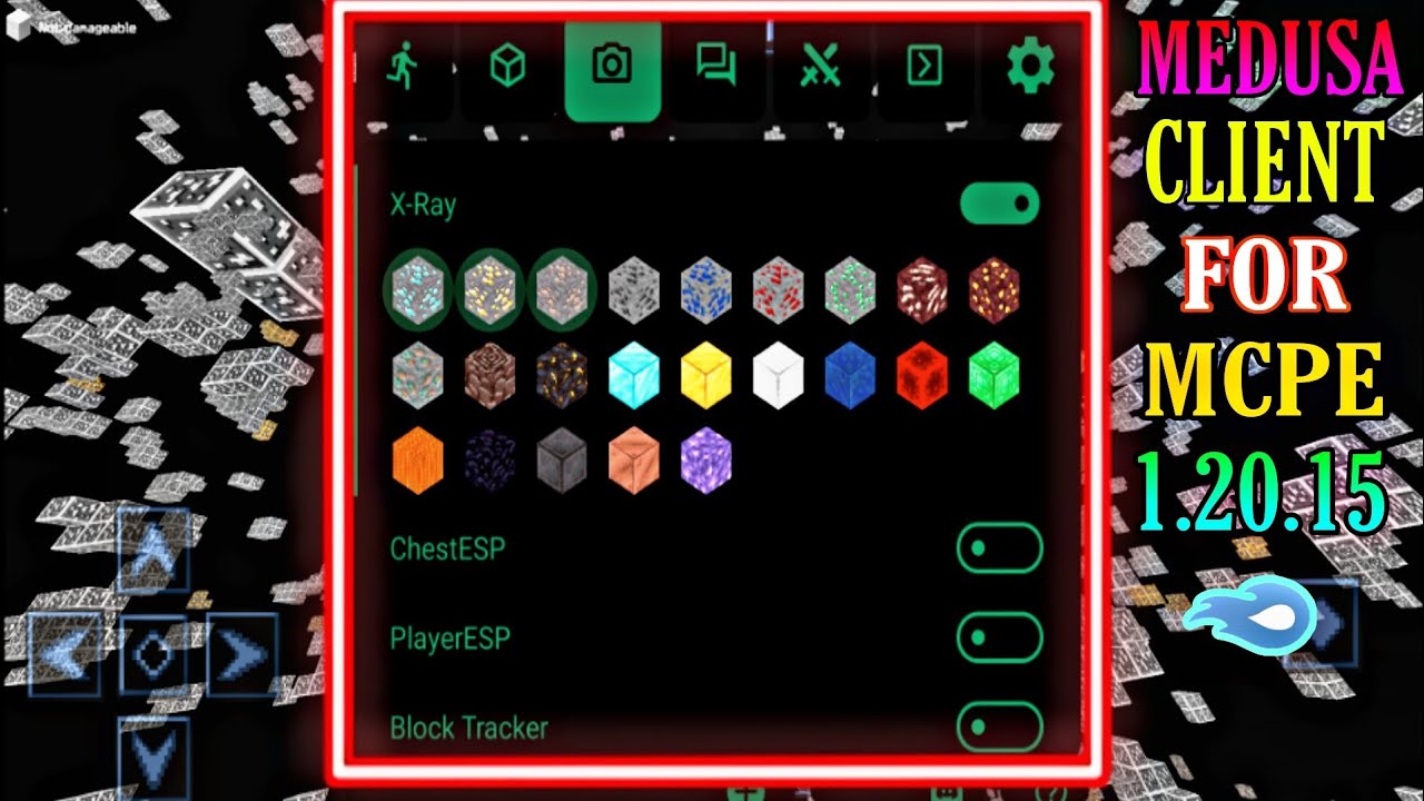 Medusa Client For MCPE 1.20.15 - YouTube