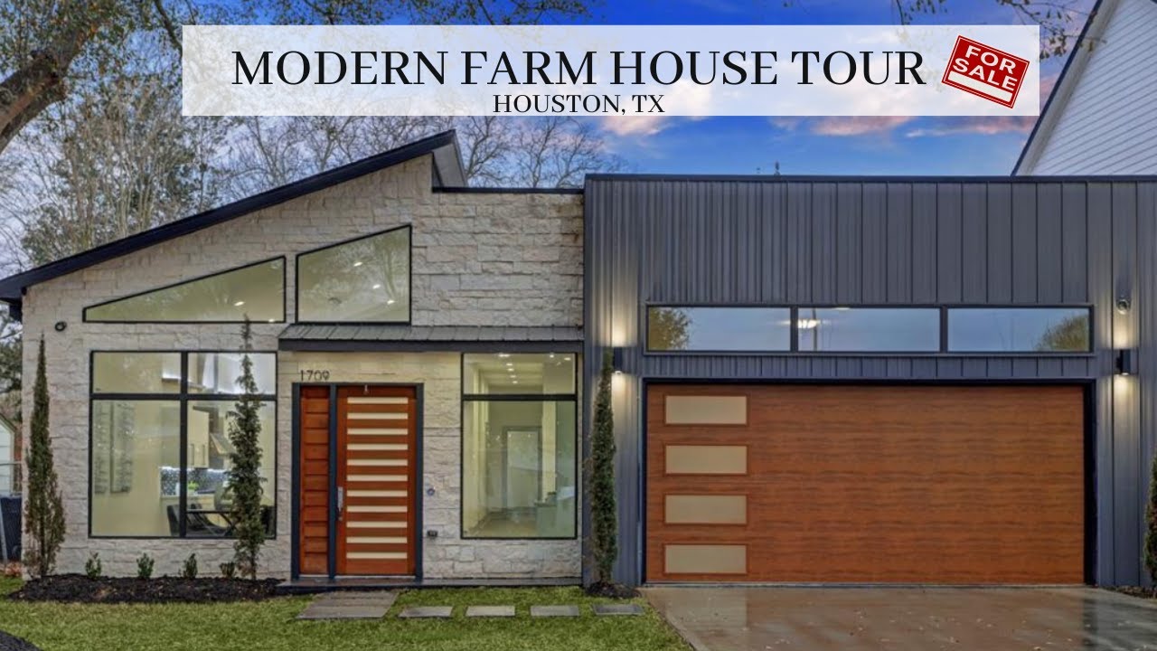MODERN FARM HOUSE TOUR IN HOUSTON, TEXAS! FOR SALE $1.1 MILLION - AMY ...