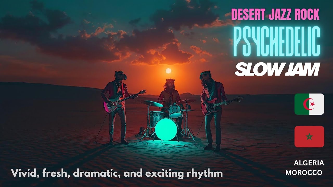 Insane Psychedelic Jazz Rock – Desert Deep Grooves Mix for Work, Focus ...