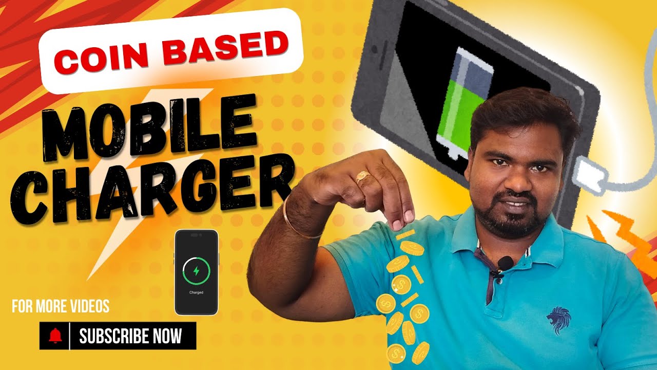 coin based mobile charger project - YouTube