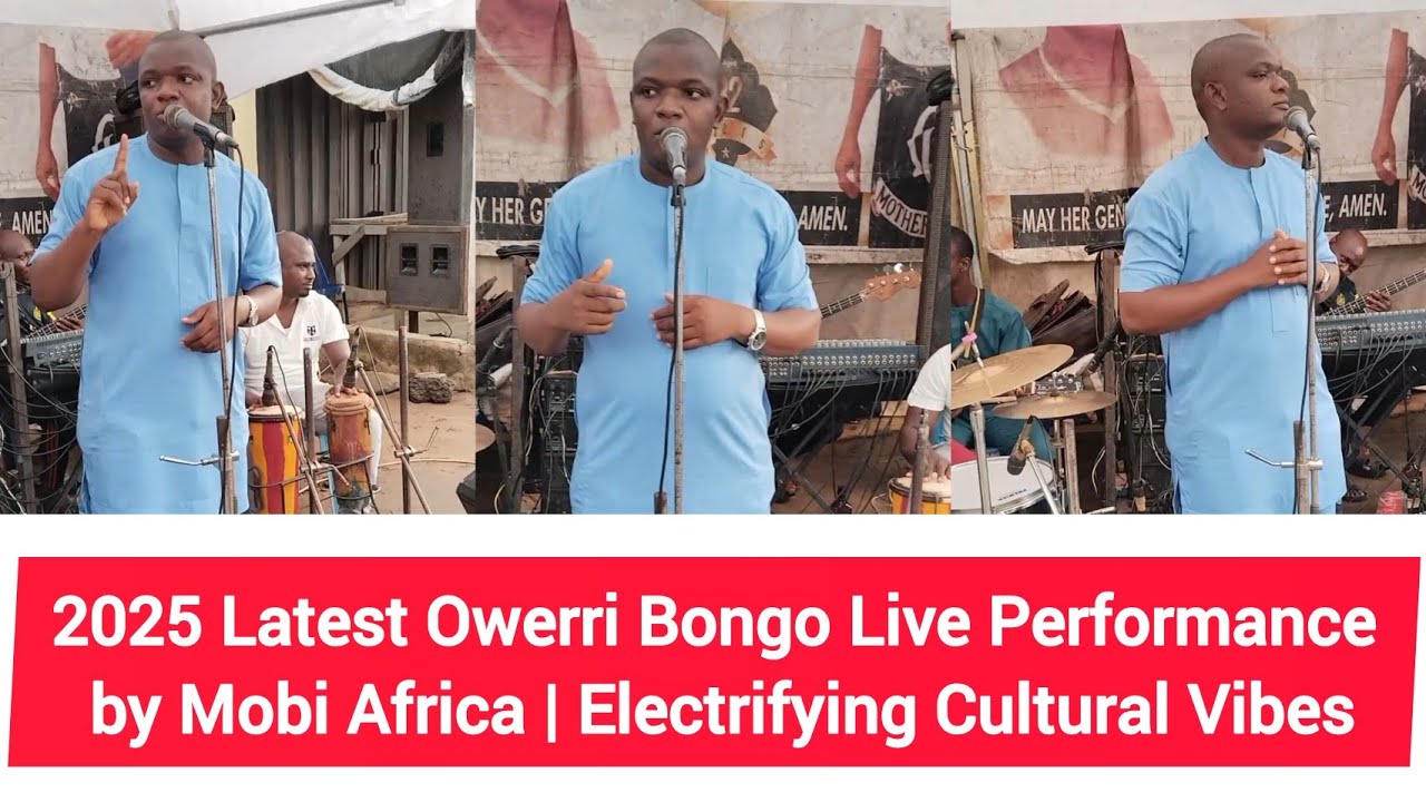 2025 Latest Owerri Bongo Live Performance by Mobi Africa | Electrifying ...
