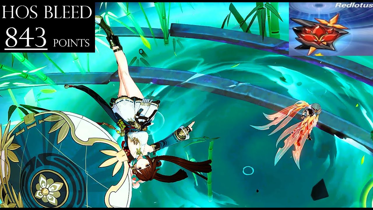 Honkai Impact 3rd, HOS Bleed Abyss [843 Points] Red lotus D504, PS SO ...