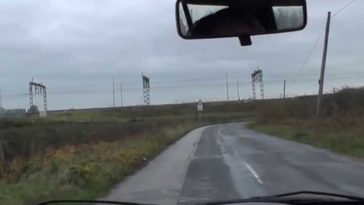 The Great Train Robbery Location in August 1963 - YouTube