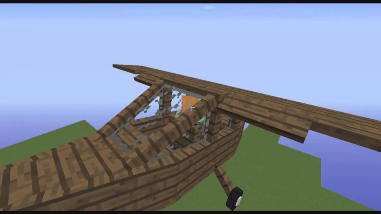 minecraft flight simulator mod! - YouTube