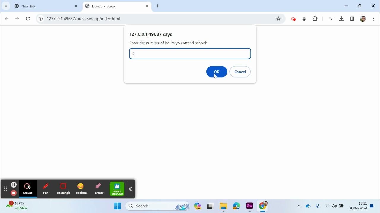 JavaScript Tutorial 5 - Selection - IF, ELSE (Part 1) - YouTube