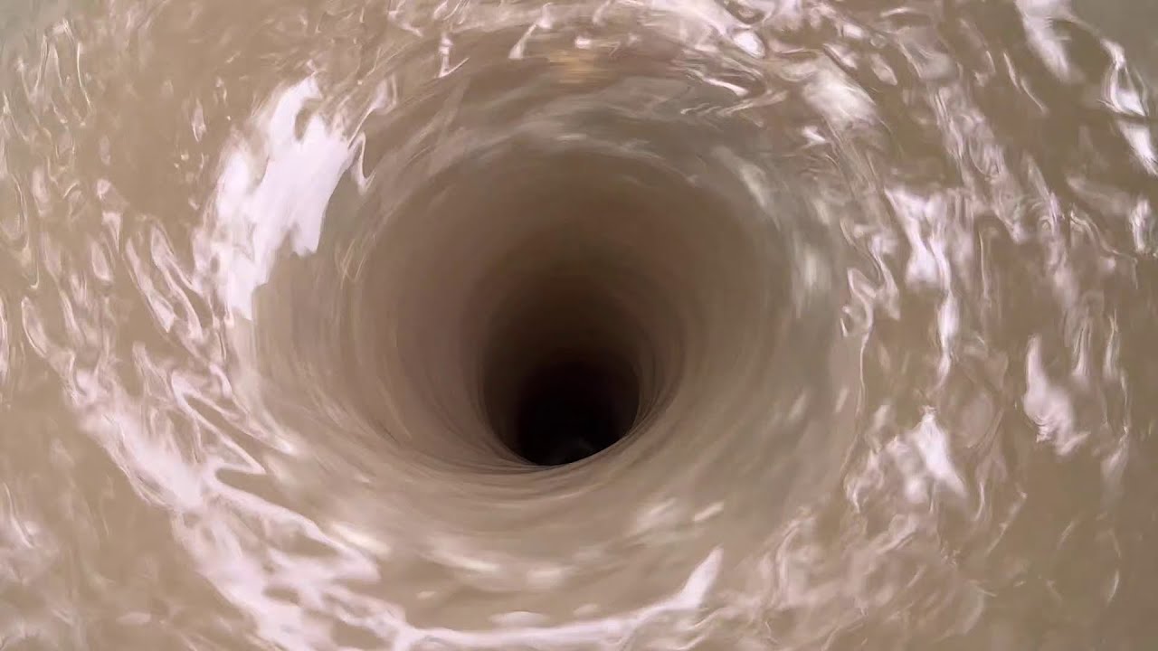 Relaxing whirlpool hole | mud whirlpool video | How to make Whirlpool 😍 ...