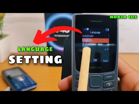Nokia 105 Language Setting // How To Language Setting - YouTube