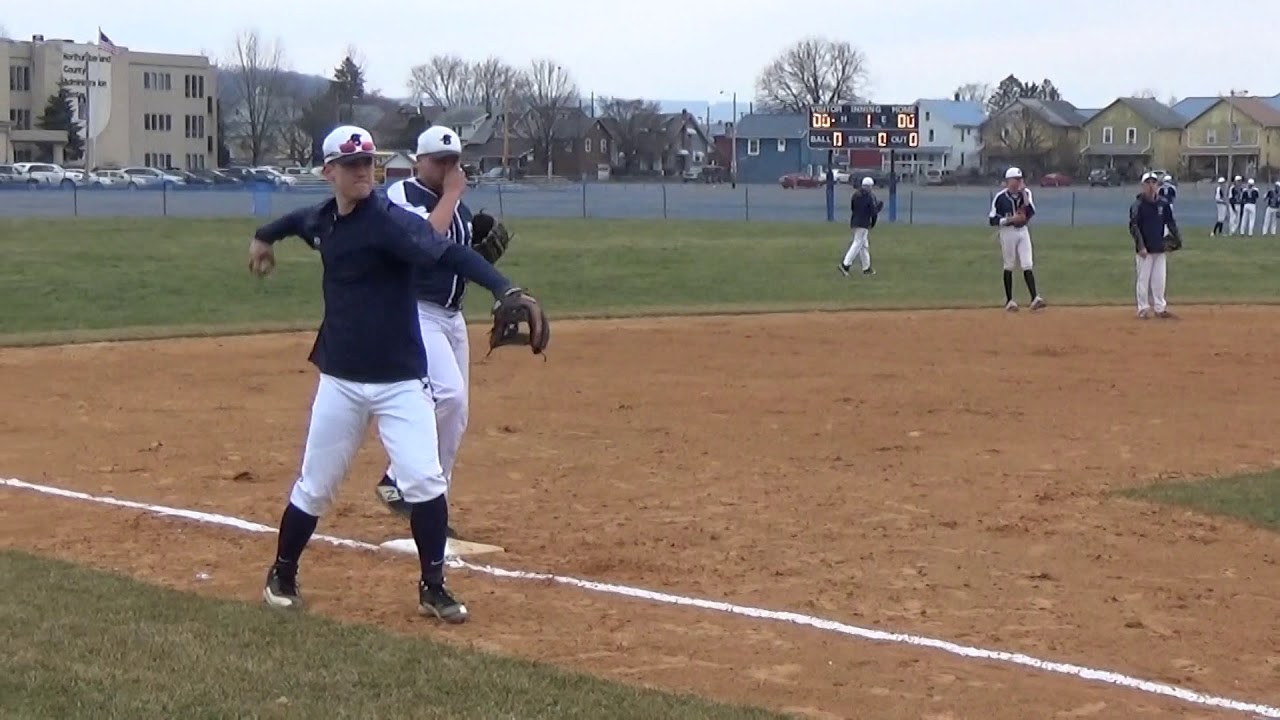 Duncan Weir Shikellamy baseball HS 2021 Fielding. 3/12/20 - YouTube