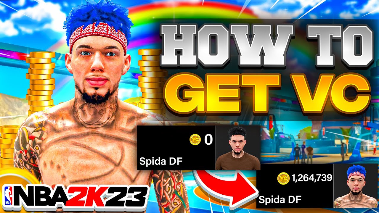 THE BEST & FASTEST WAYS TO EARN VC IN NBA 2K23! BEST LEGIT ways to GET ...