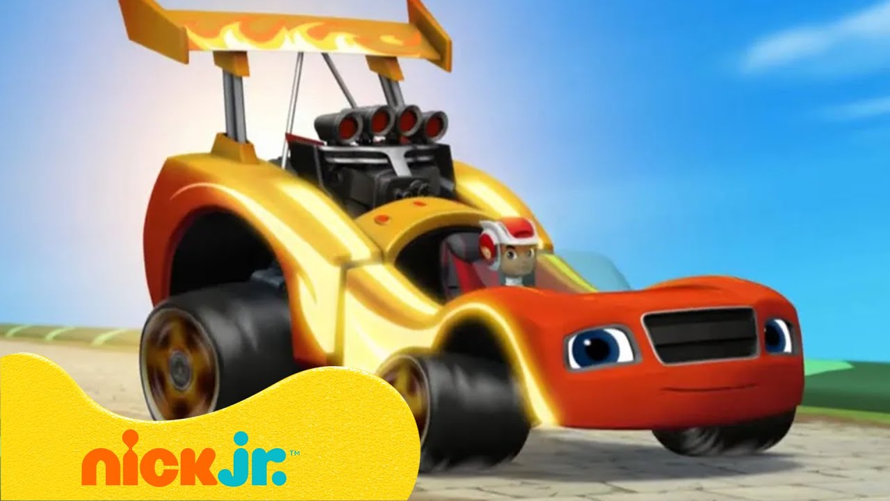 Blaze en de Monsterwielen | Monstertruckavonturen met raceauto Blaze! 🏎 ...