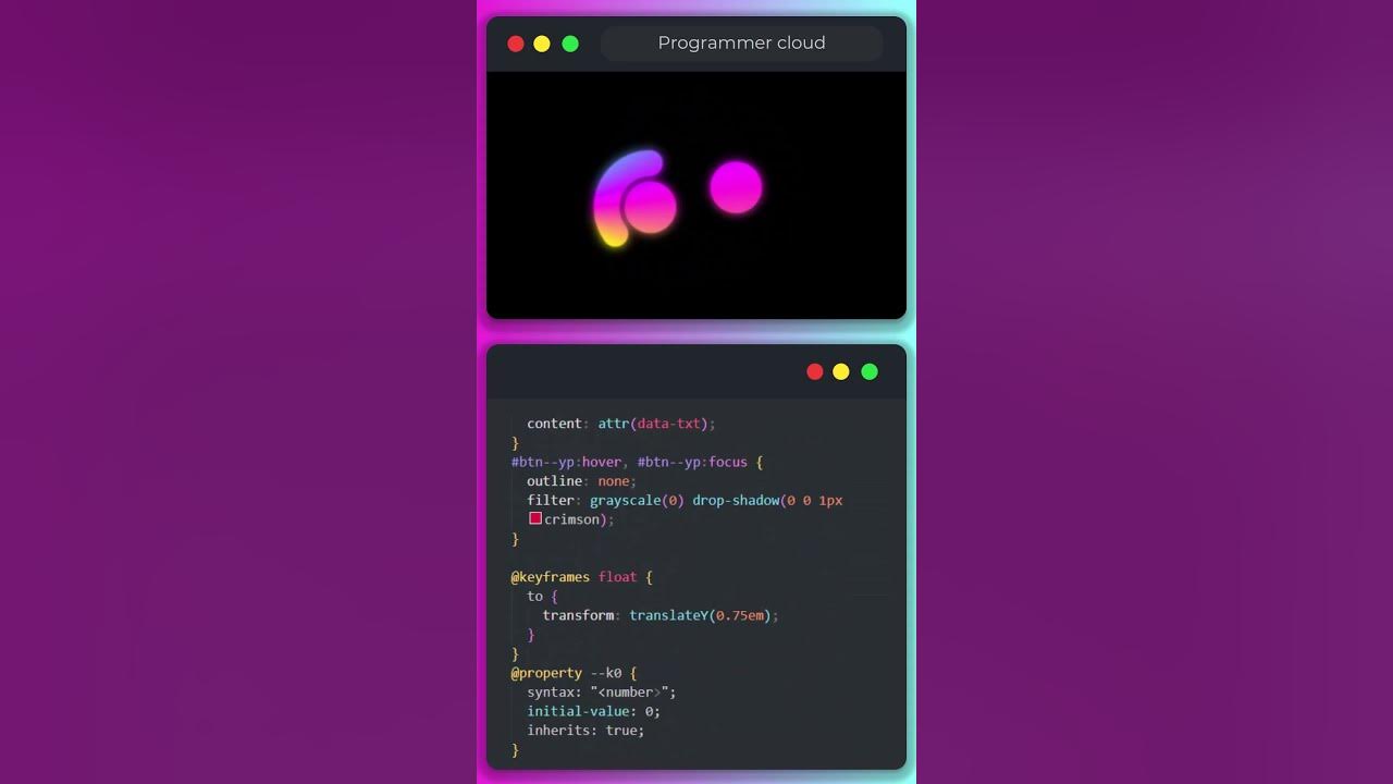 Amazing Animated Infinity Roll Loader with HTML CSS! - YouTube