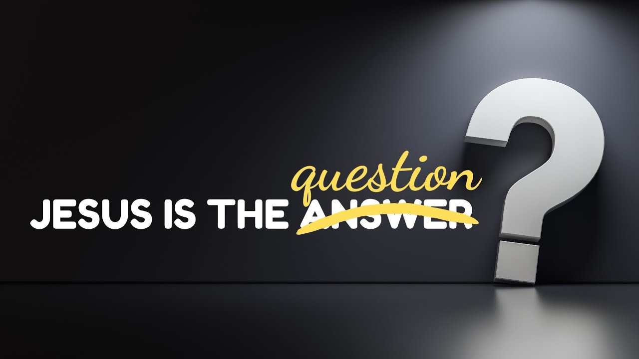 Asking Better Questions of Jesus - Bruce Boland | JESUS IS THE QUESTION ...