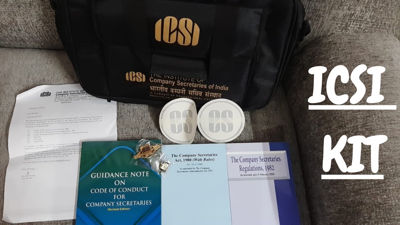ICSI KIT UNBOXING | THROWBACK VIDEO | CS JOURNEY - YouTube