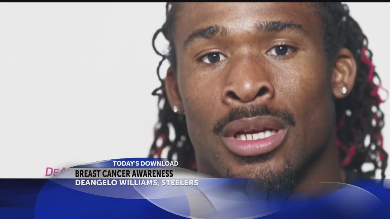 DeAngelo Williams wants to wear pink all season - YouTube