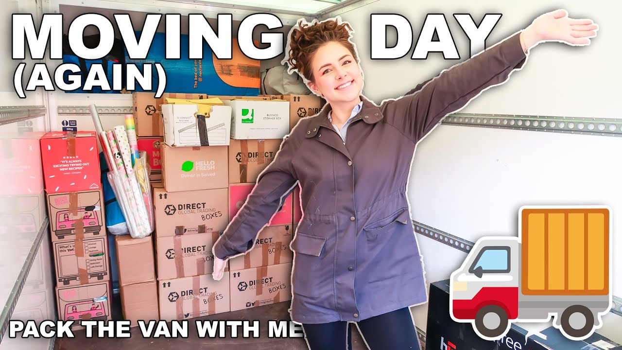 Moving Vlog 4 | Packing The FINAL Moving Van! - YouTube