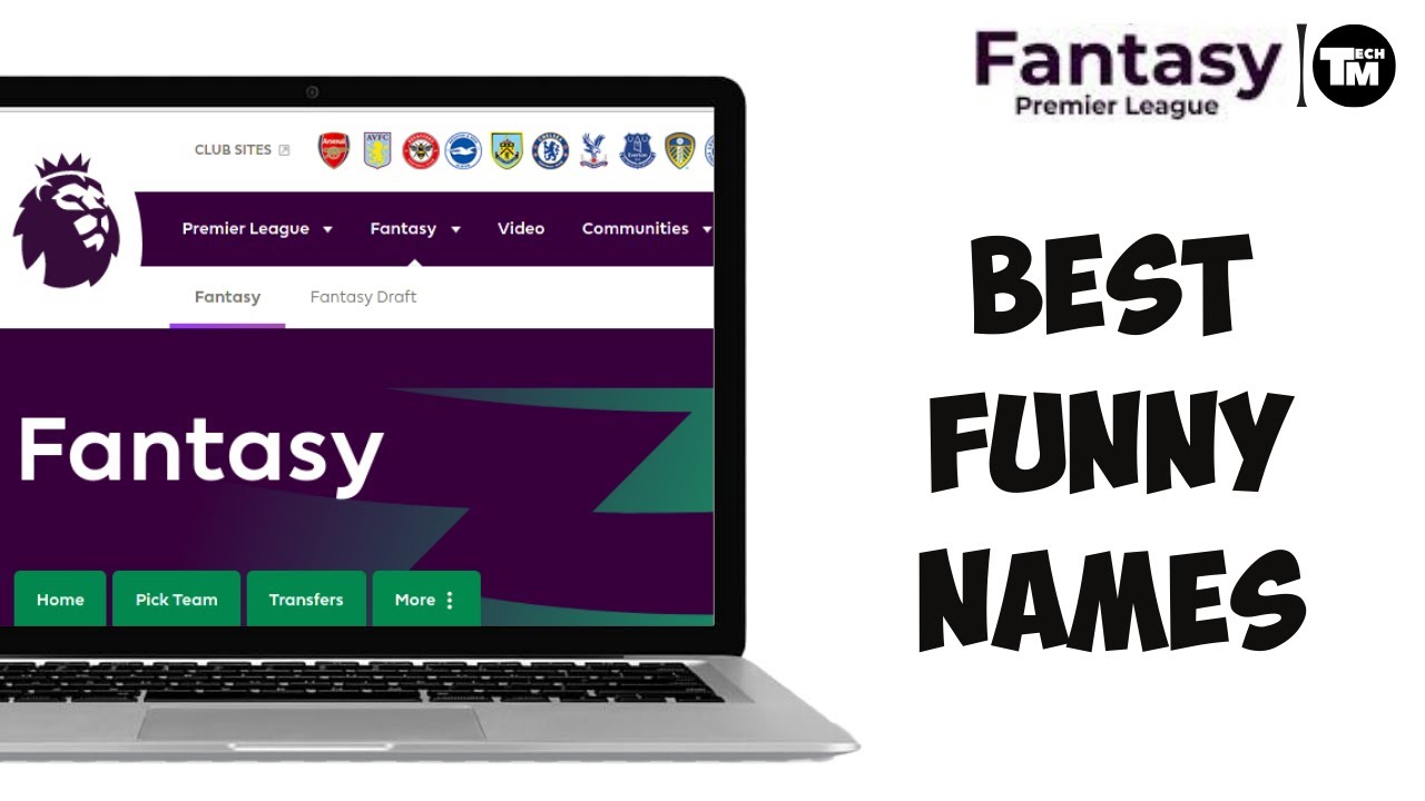 How to Set Funny Fantasy Football Names | Fantasy Premier League 2024/ ...