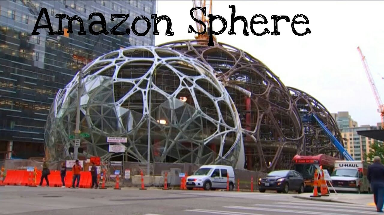 Amazon Sphere Building - YouTube