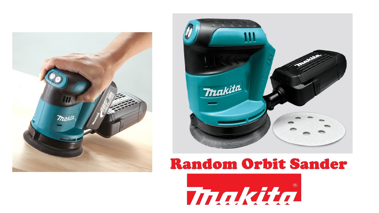 Testing DBO180 Makita Orbit Sander - YouTube
