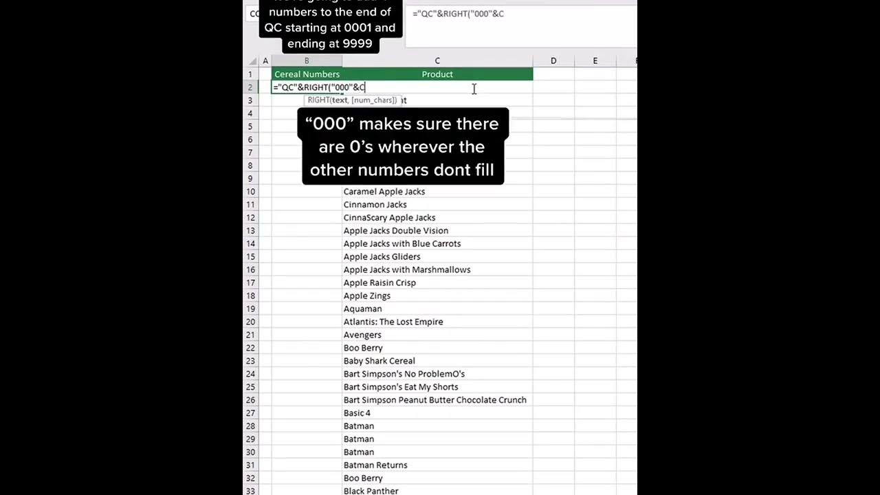 How To Create Serial Numbers In Excel Youtube