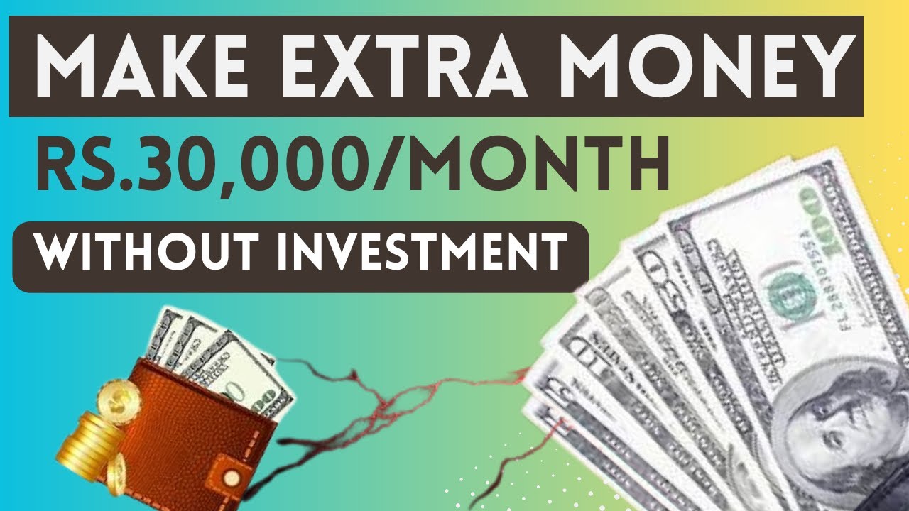 Earn Rs.30,000 Pocket Money Online for Students 𝐖𝐢𝐭𝐡𝐨𝐮𝐭 Investment 💸 ...