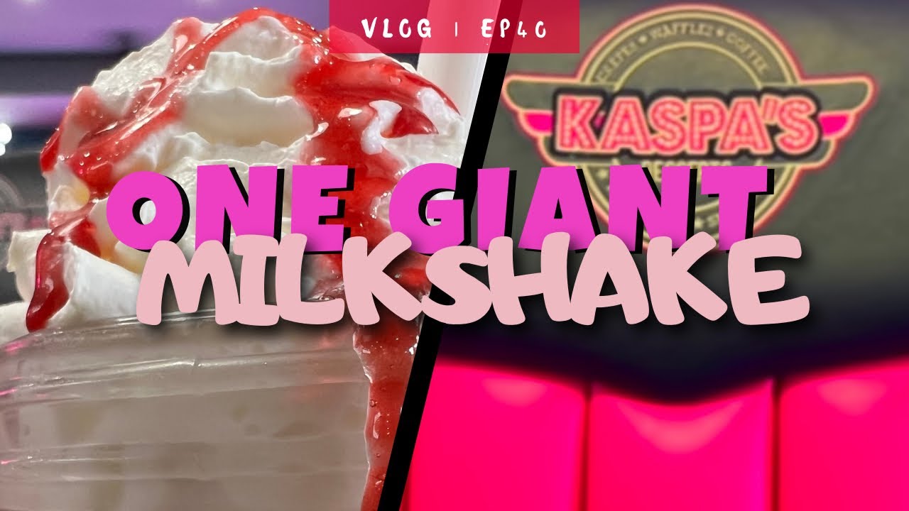 Giant Milkshake | Vlog - YouTube