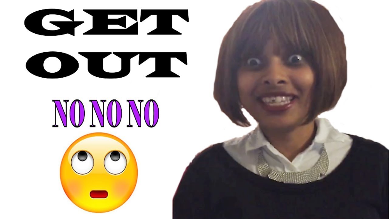 No No No Get out movie scene, one of the best FUNNY scenes, THIS LADY ...