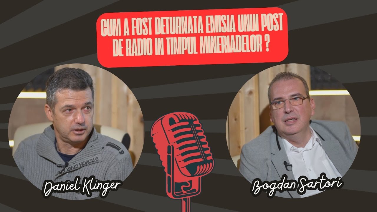 Cum a fost deturnata emisia unui post de radio in timpul Mineriadelor ? Un podcast cu Daniel ...