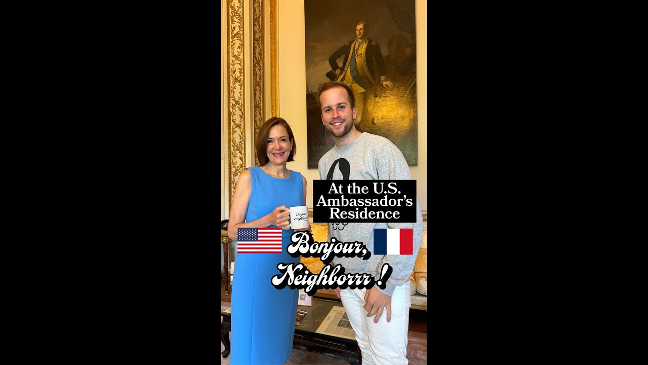 Visiting the US Ambassador's Residence! - YouTube