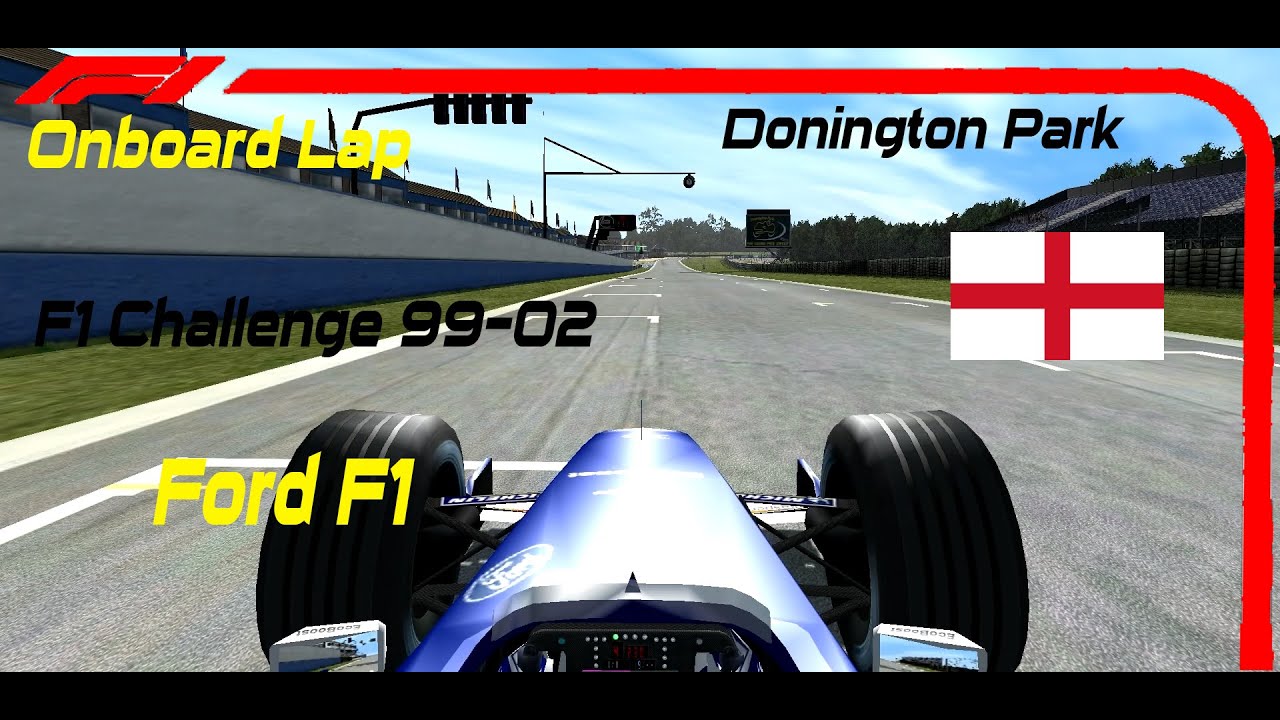 Ford F1 - Onboard Lap - Donington Park - F1 Challenge 99-02 - YouTube