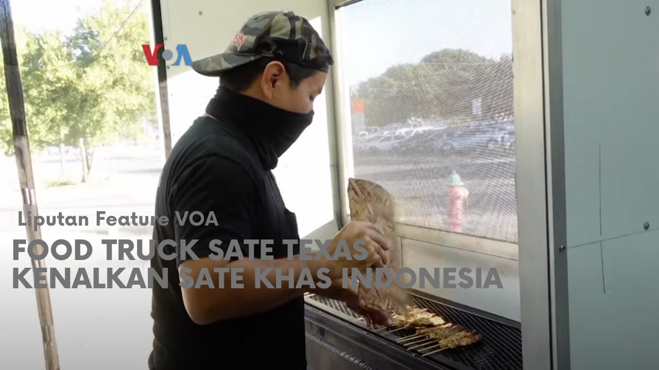 Food Truck Sate Texas Kenalkan Sate Khas Indonesia - YouTube