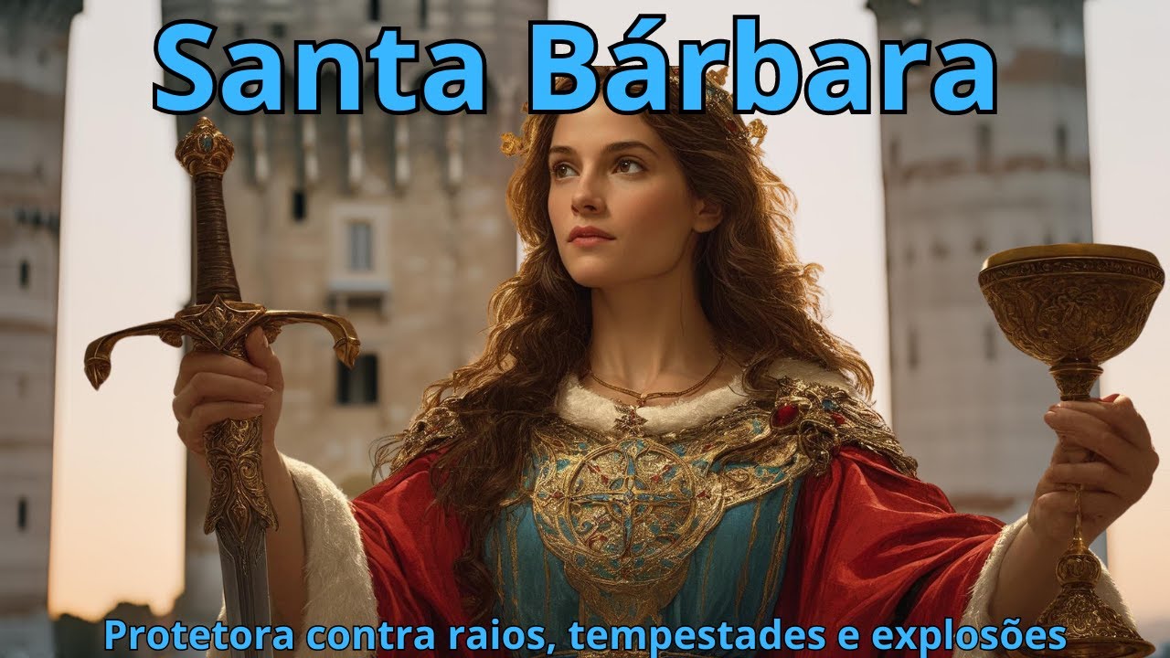Santa Bárbara: Vida, Martírio e Oração Poderosa | Proteção Contra Raios ...