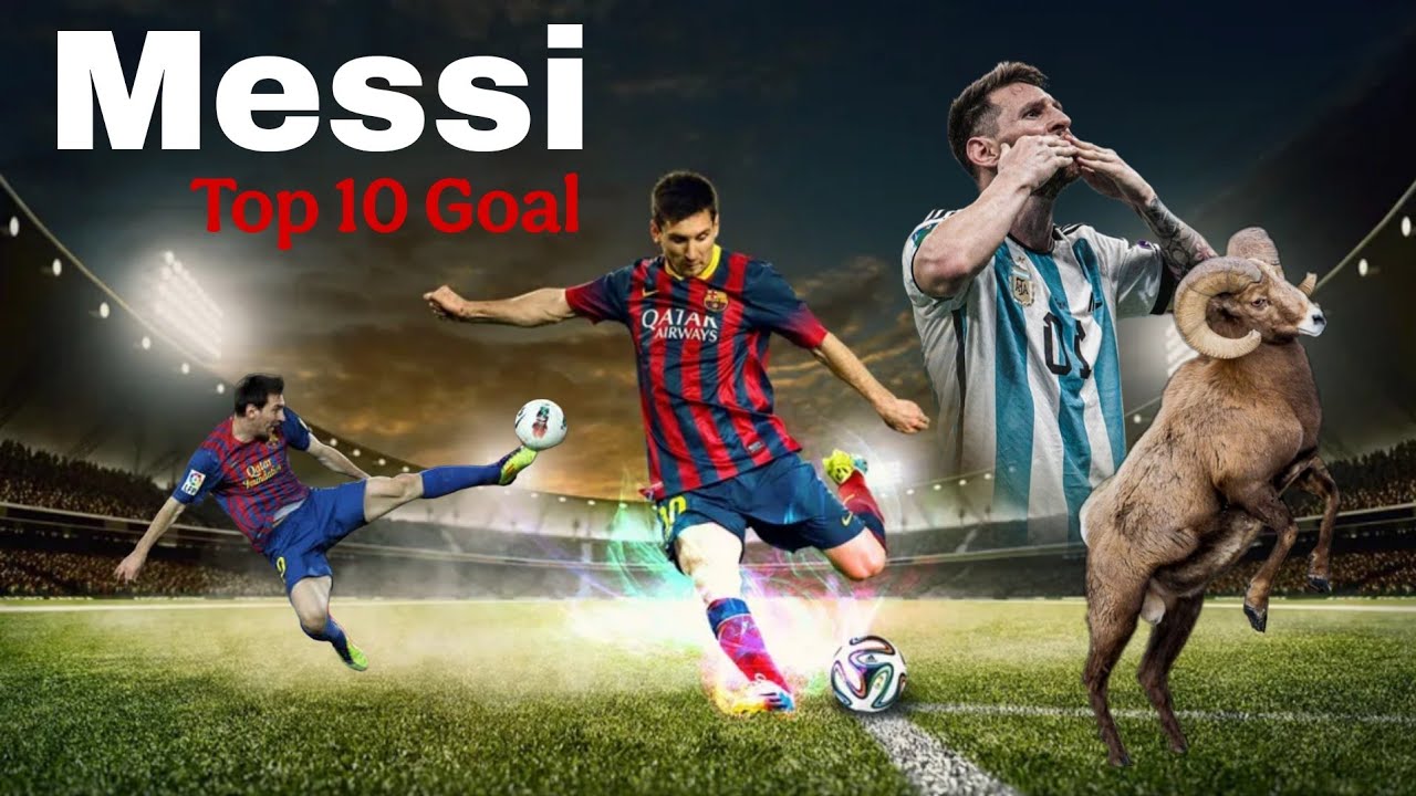 The 10 Best Goals of Lionel Messi’s Career | GOAT in Action || Messi 🐐🐐 ...