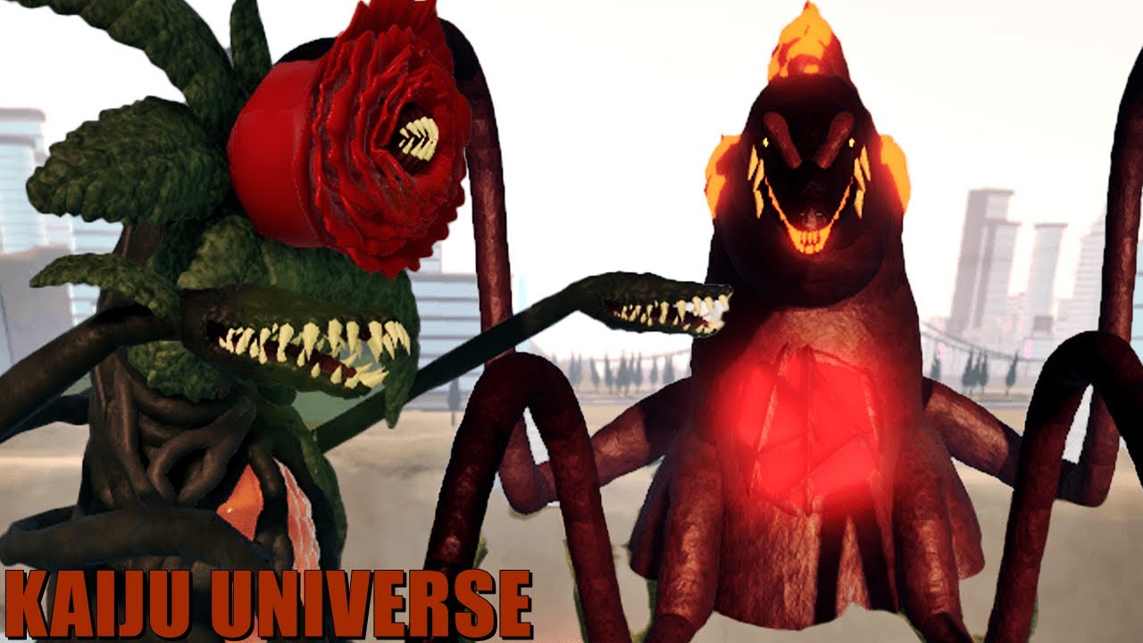 Volcanic Biollante vs Rose Biollante Comparıson | Kaiju Universe - YouTube