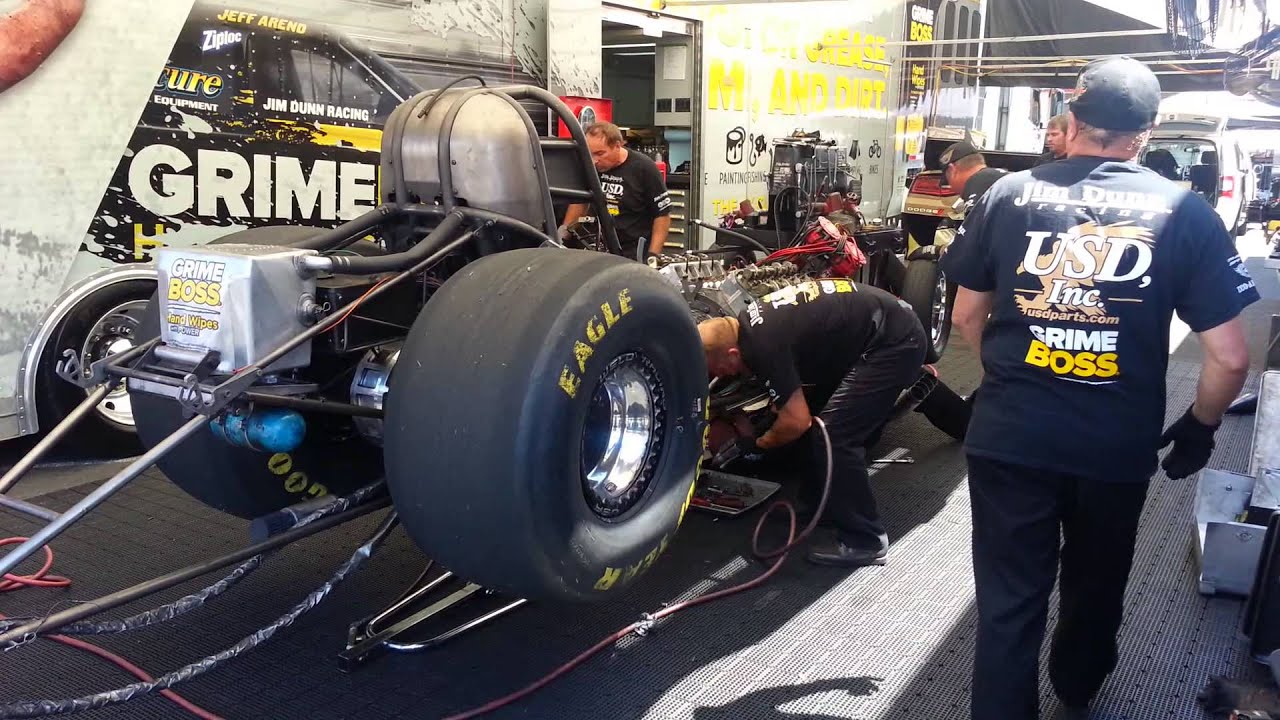 The Jim Dunn Racing team at work - YouTube