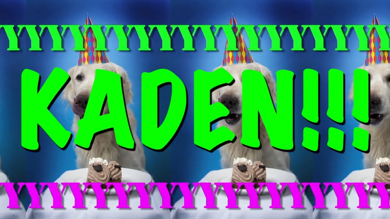 HAPPY BIRTHDAY KADEN! - EPIC Happy Birthday Song - YouTube